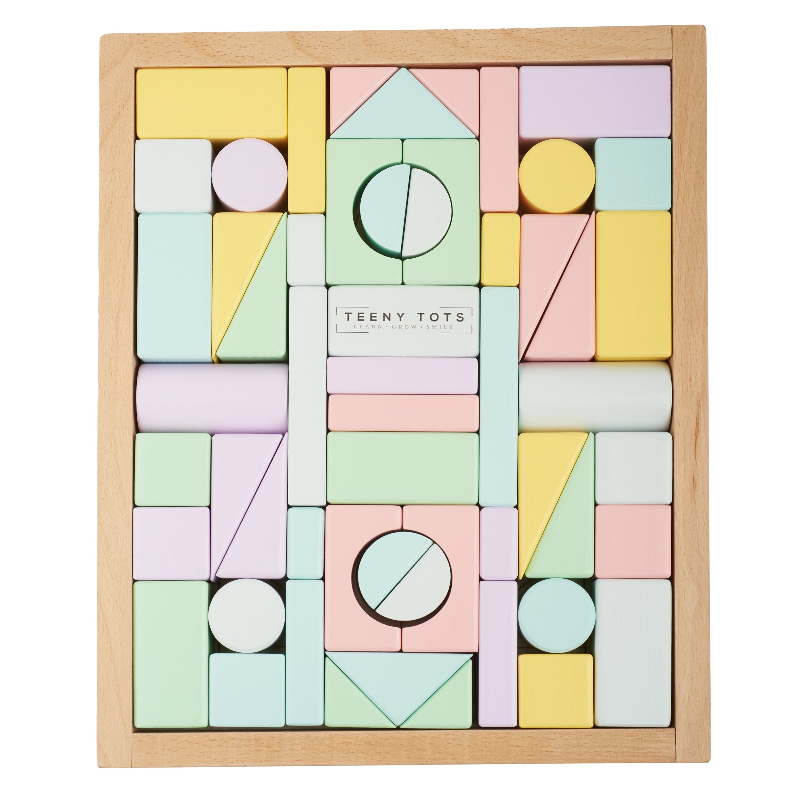Wooden Building Blocks | Teeny Tots Toys